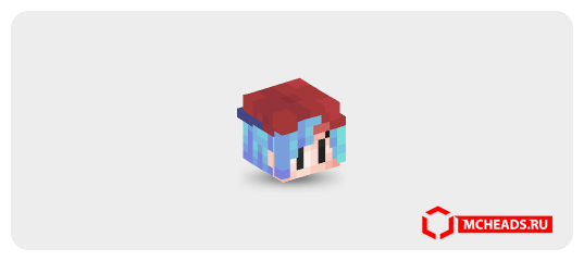 Boyfriend — Minecraft head