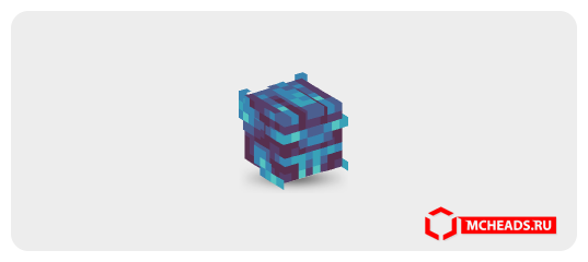 Knight Helmet (blue) — 24881 — Minecraft head