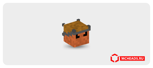 Orange Soldier — 55587 — Minecraft head