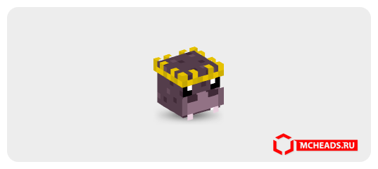 Hippo King — Minecraft head