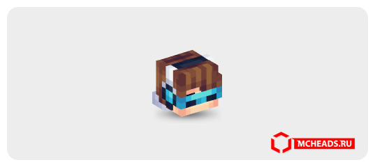 Cyberpunk Guy — Minecraft head