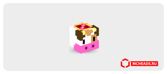 Cow Minion X — Minecraft head