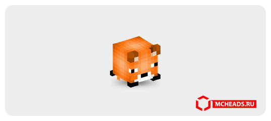 Fox plushie — 37532 — Minecraft head