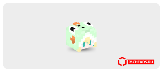 Girl in Fish Costume — Minecraft head