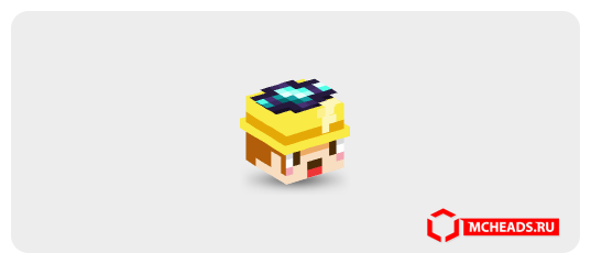 Wheat Minion XII — Minecraft head