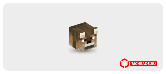 Woods Wolf — 89379 — Minecraft head
