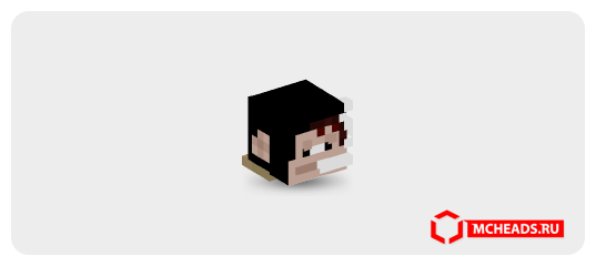 Smoking Monkey — Minecraft head