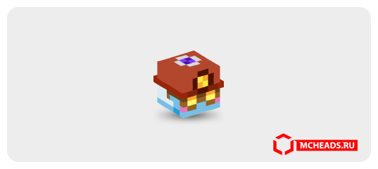 Redstone Minion V — Minecraft head