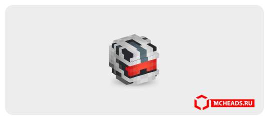 Redstone Helmet — Minecraft head