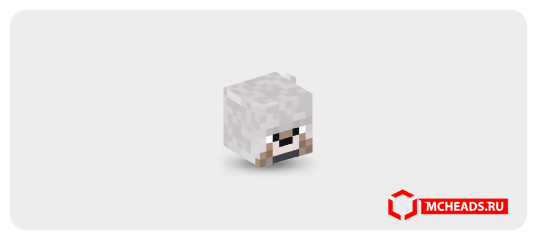 Pale Wolf — 79763 — Minecraft head