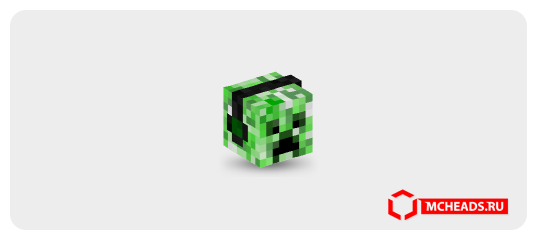 Creeper — 27096 — Minecraft head