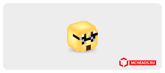 Emoticon Surprised — 84995 — Minecraft head