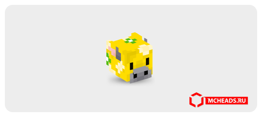 Moobloom — 41219 — Minecraft head