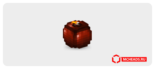 Red Bomb — Minecraft head