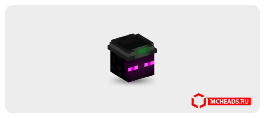 Enderman Witch — Minecraft head