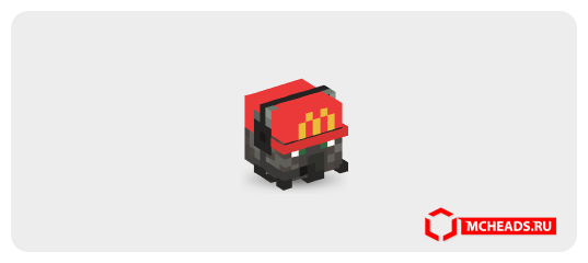 McDonalds Ravager — Minecraft head