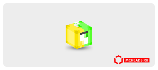 Lemon Lime Juice Box — Minecraft head
