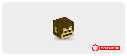 Monkey — 3733 — Minecraft head