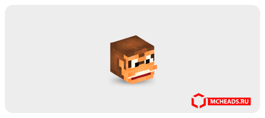 Donkey Kong — 12638 — Minecraft head