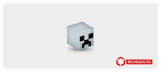 Snow Creeper — Minecraft head