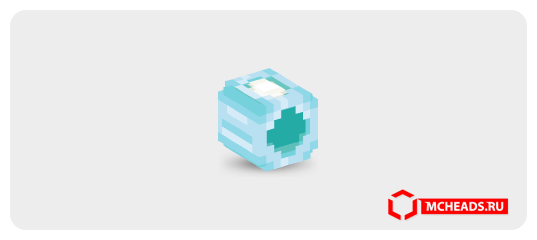 Ring (light blue) — 54033 — Minecraft head