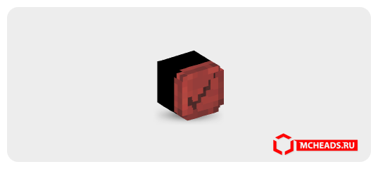 Wax Seal (red, checkmark) — Minecraft head