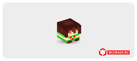 Chara Plushie — Minecraft head