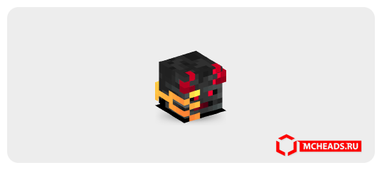 Wither Skeleton Demon — 97356 — Minecraft head