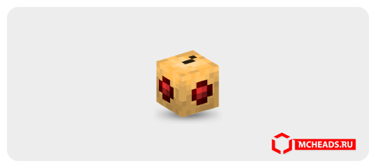 Redstone Potater Bomb — Minecraft head