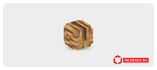 Walnut — Minecraft head
