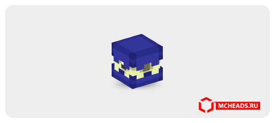 Shulker (blue) — 5754 — Minecraft head