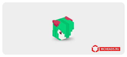 Kirlia (#281) — Minecraft head