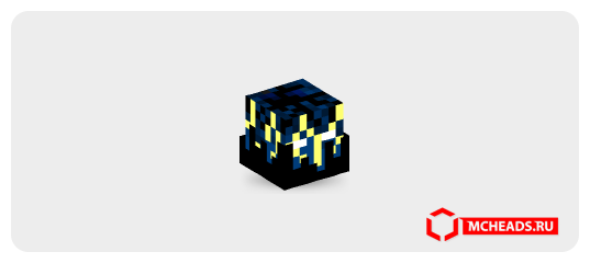 Lightning — Minecraft head