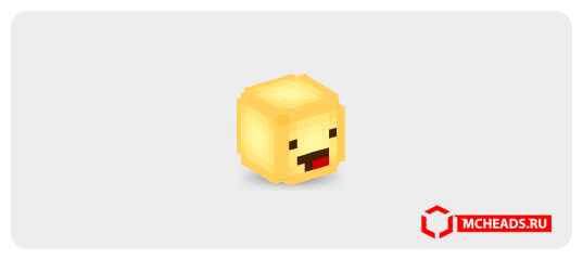 Emoticon Derp — Minecraft head
