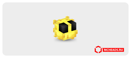 Golden Silverfish — Minecraft head