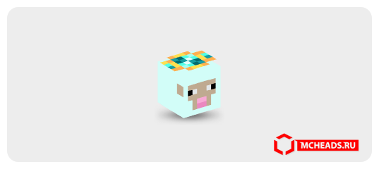 Sheep Minion XI — Minecraft head