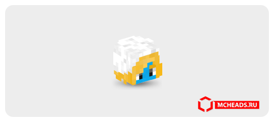 Smurfette — Minecraft head