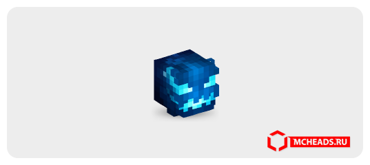 Blue Moon Enderman — Minecraft head