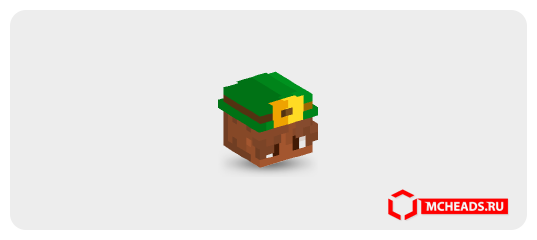Irish Man — Minecraft head