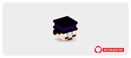 Willy Wonka — 75341 — Minecraft head