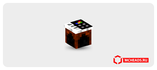 Remote Control on a Table — 8688 — Minecraft head