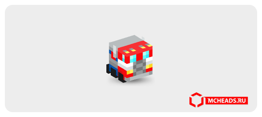 Optimus Prime Truck — Minecraft head