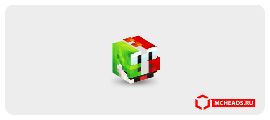 Italian Yoshi — Minecraft head