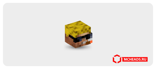 Duke Nukem — 30542 — Minecraft head