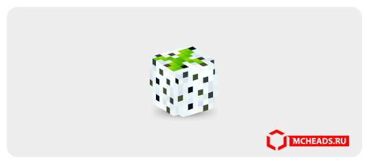 Speckled Fruit - White — Minecraft head