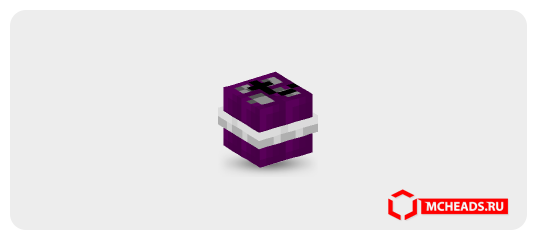 TNT (purple) — 11555 — Minecraft head