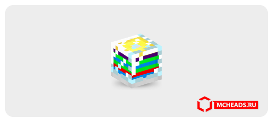 CD Case — Minecraft head