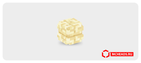 Uncooked Instant Ramen — Minecraft head