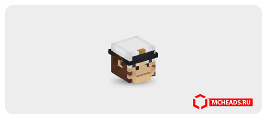 Captain Monkey — Minecraft head