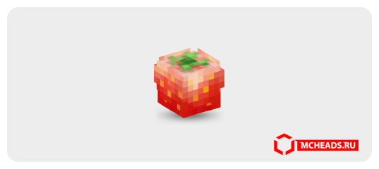 Strawberry — 451 — Minecraft head